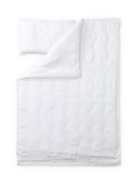 Jesus Linen Duvet Cover Set White / 150x210 + 50x75 cm | Finlayson